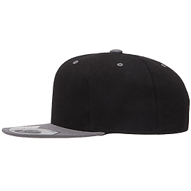 FLEXFIT Wool Blend Flat Bill Snap Back Cap | Carolina-Made