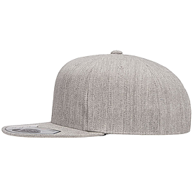FLEXFIT Wool Blend Flat Bill Snap Back Cap | Carolina-Made
