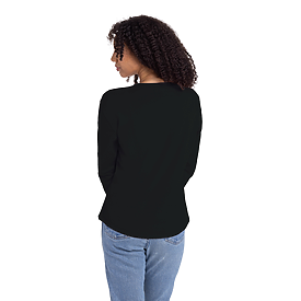 Next Level Women's Cotton Relaxed Long Sleeve T-shirt | Carolina-Made