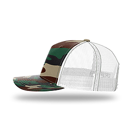 Richardson Five-Panel Printed Trucker Cap | Carolina-Made