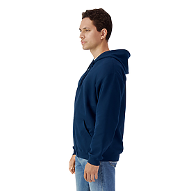 Gildan Softstyle Fleece Full Zip Hooded Sweatshirt | Carolina-Made