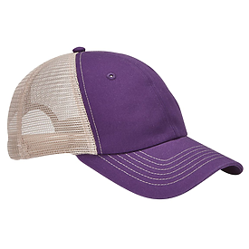 Valucap Contrast Stitch Mesh Cap | Carolina-Made