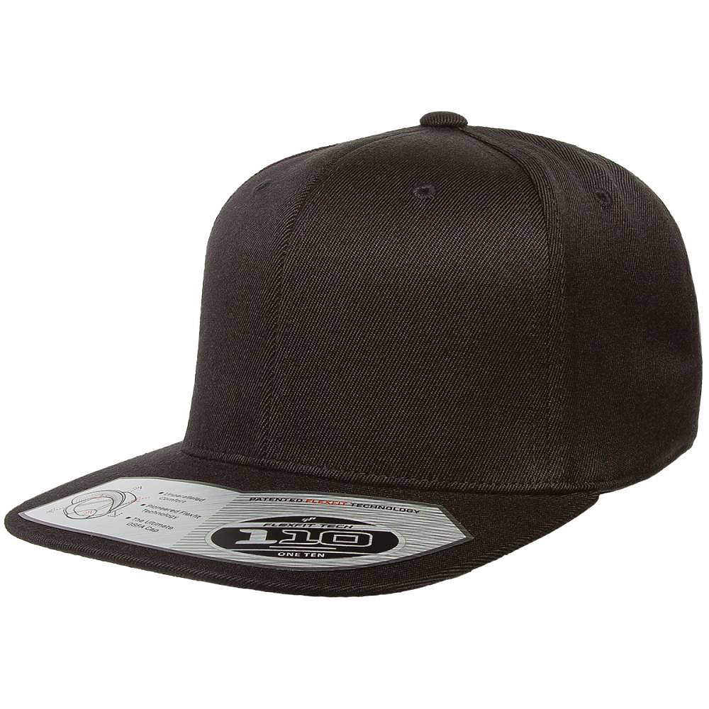 FLEXFIT Wool Blend Flat Bill Snap Back Cap | Carolina-Made