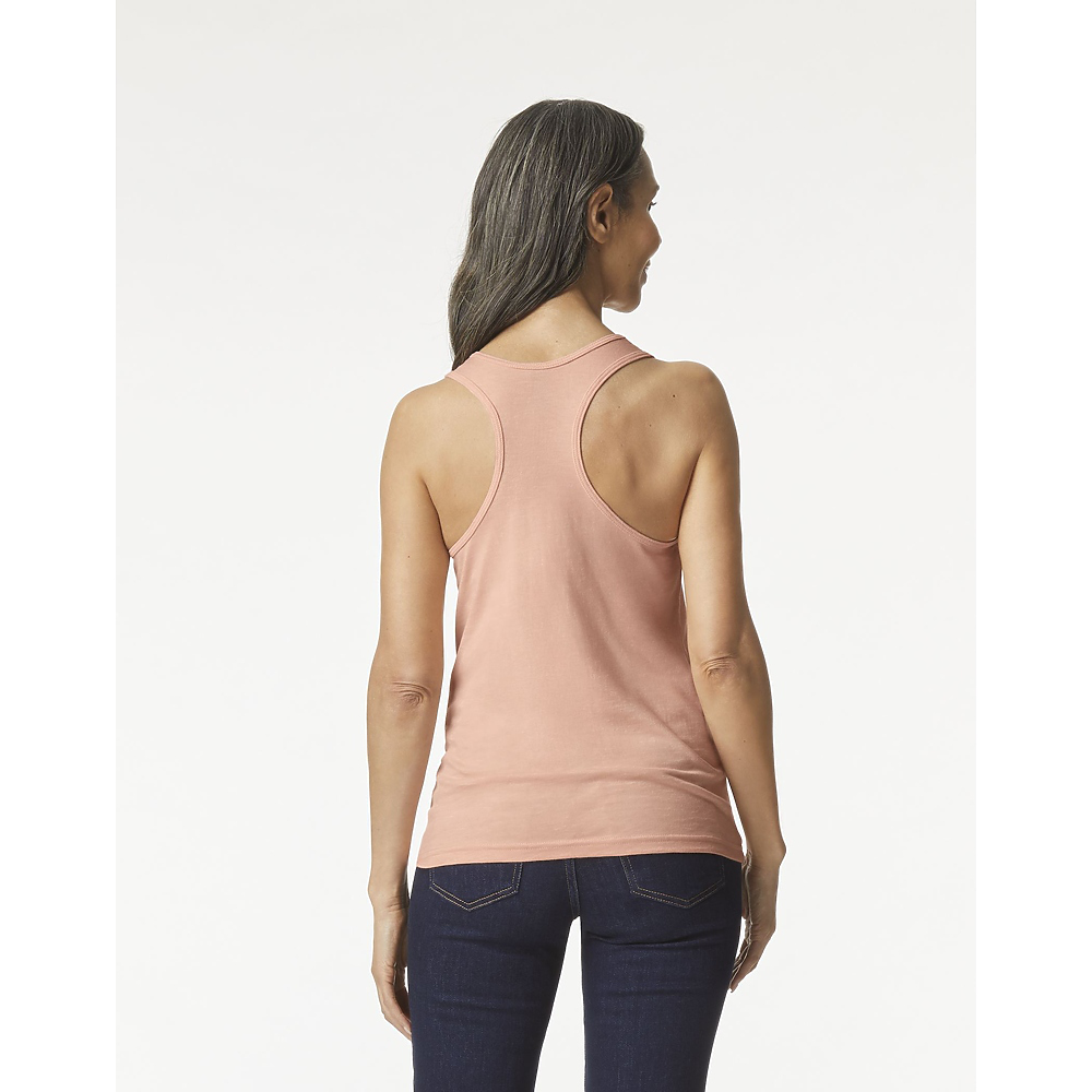 Gildan Softstyle CVC Ladies' Racerback Tank | Carolina-Made