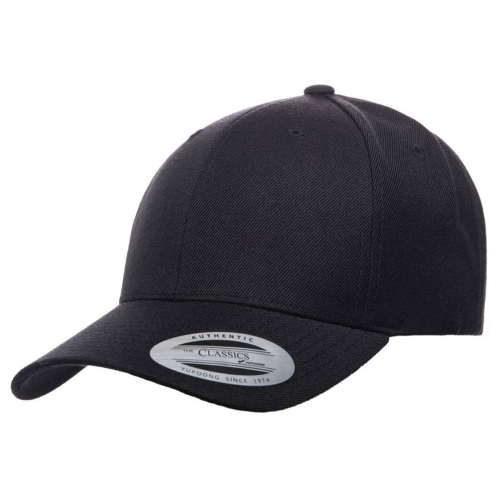 YUPOONG Premium Curved Visor Snapback Cap | Carolina-Made