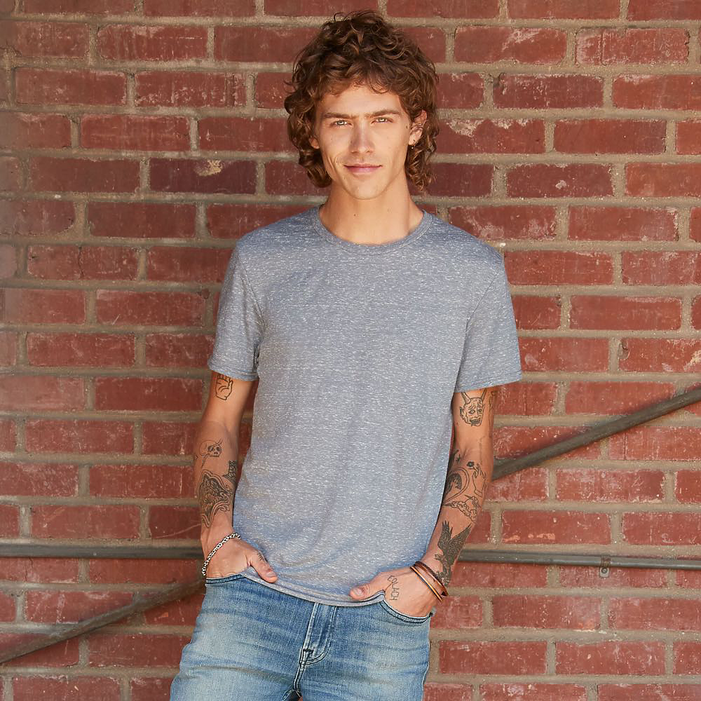 Jerzees Snow Heather T-Shirt | Carolina-Made