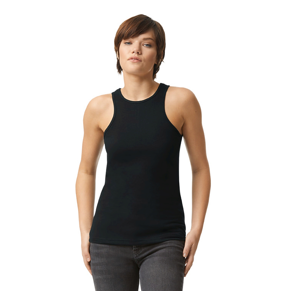 American Apparel CVC Women's Racerneck Tank | Carolina-Made