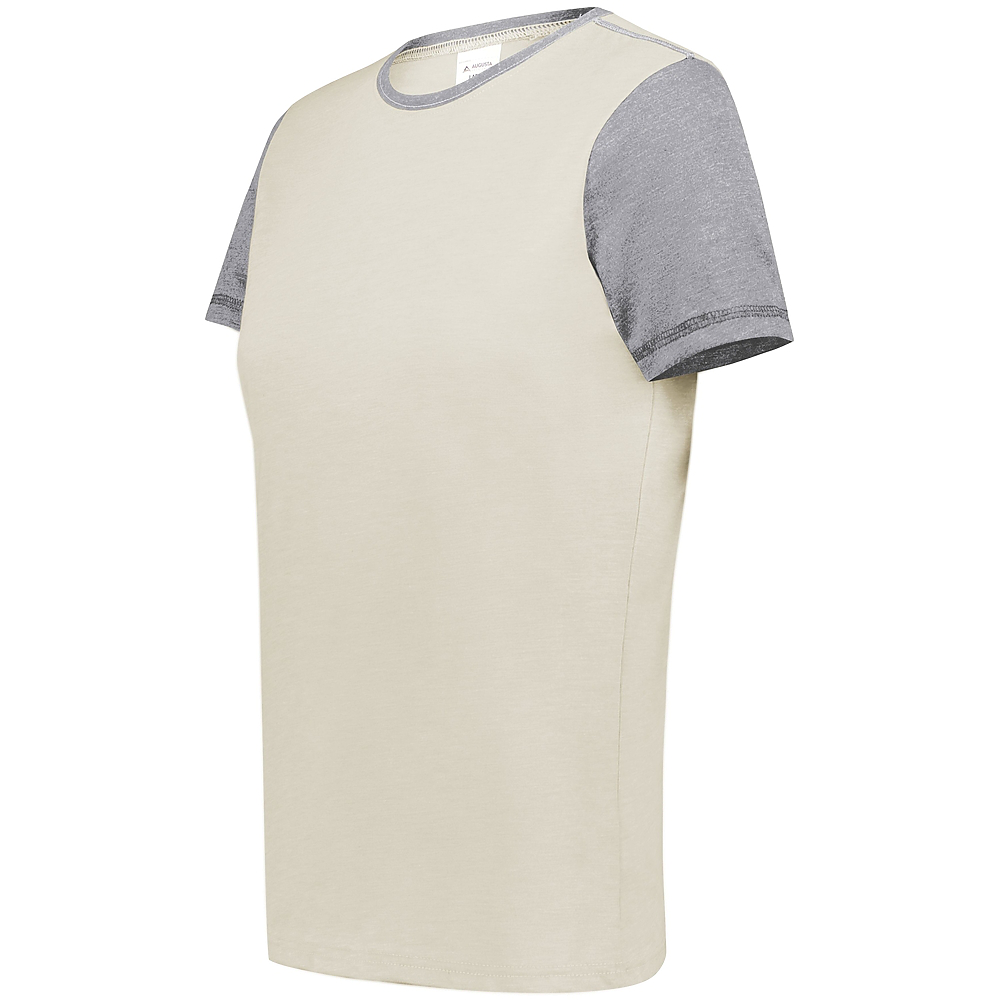 Augusta Ladies Gameday Vintage Ringer Tee | Carolina-Made