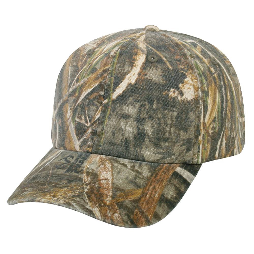 OUTDOOR CAP Garment-washed Camo | Imprintable-Wear
