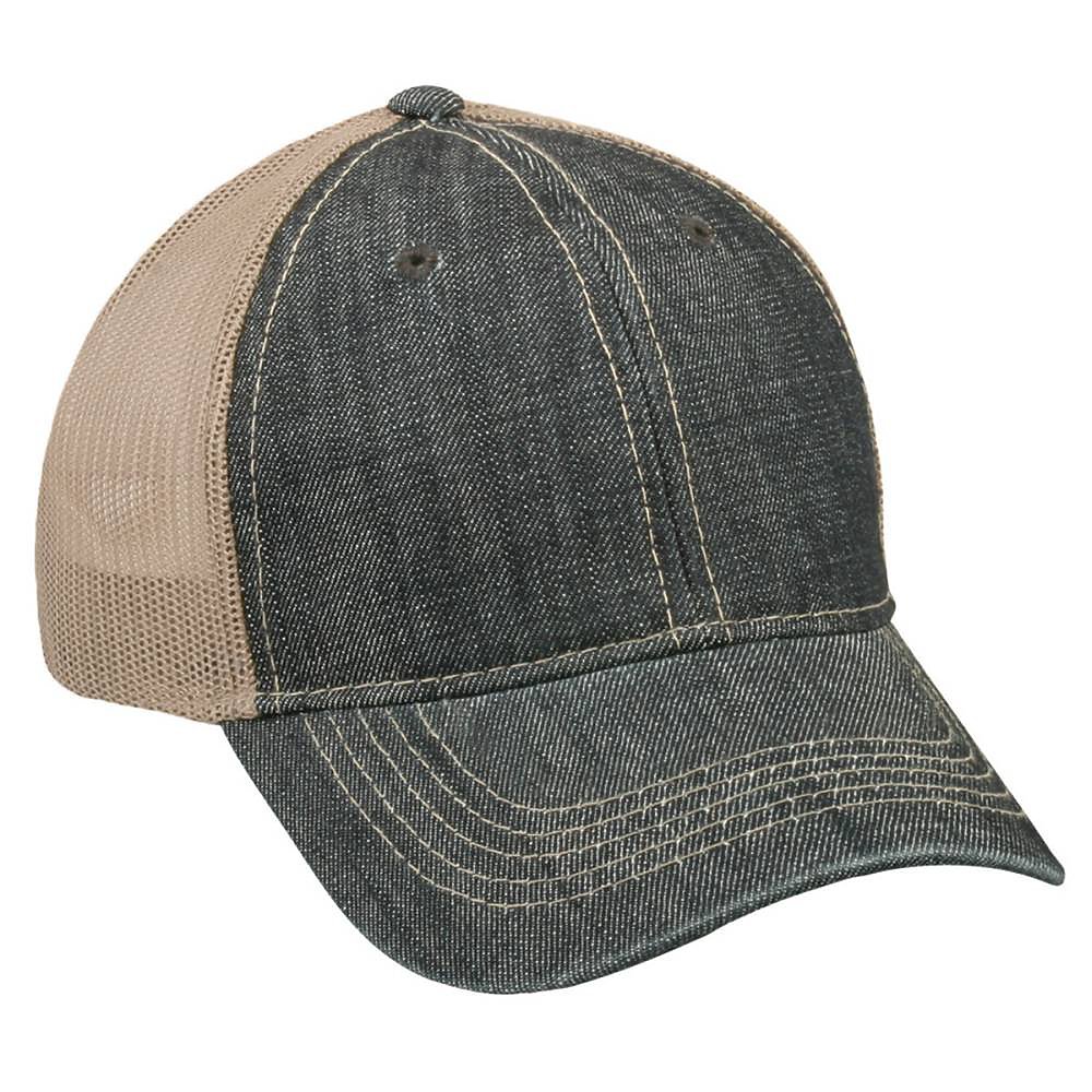 OUTDOOR CAP Heavy Washed Denim Cap | Imprintable-Wear