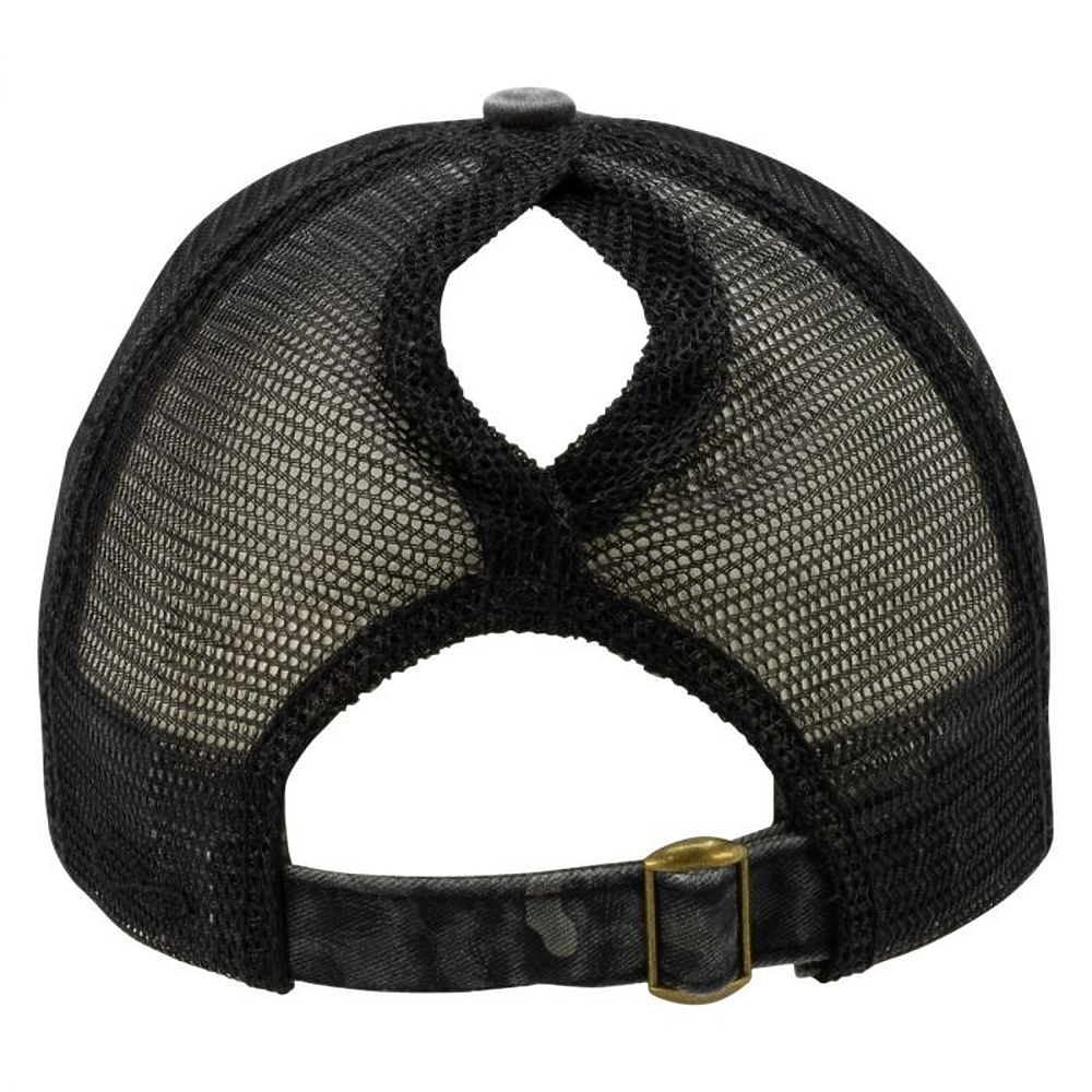 Infinity Her Visor Print Mesh Back Cap | Imprintable-Wear