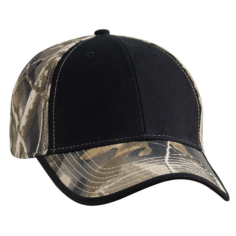KATI HEADWEAR Solid Front/Camo Cap | Carolina-Made