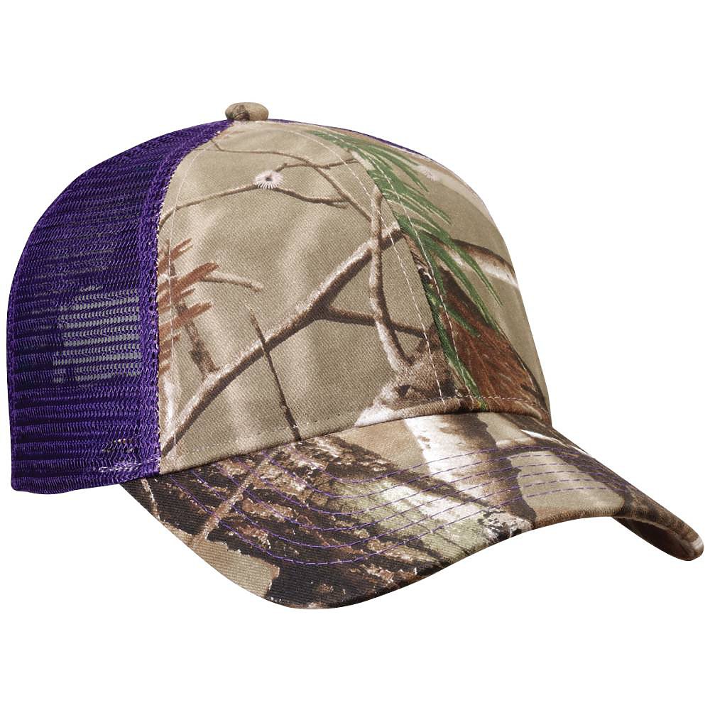 KATI HEADWEAR Camo Mesh Back Cap | Imprintable-Wear
