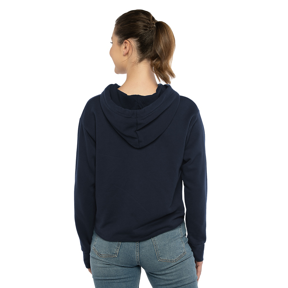 Next Level Women's Laguna Sueded Raw Edge Crop Hoodie | Carolina-Made