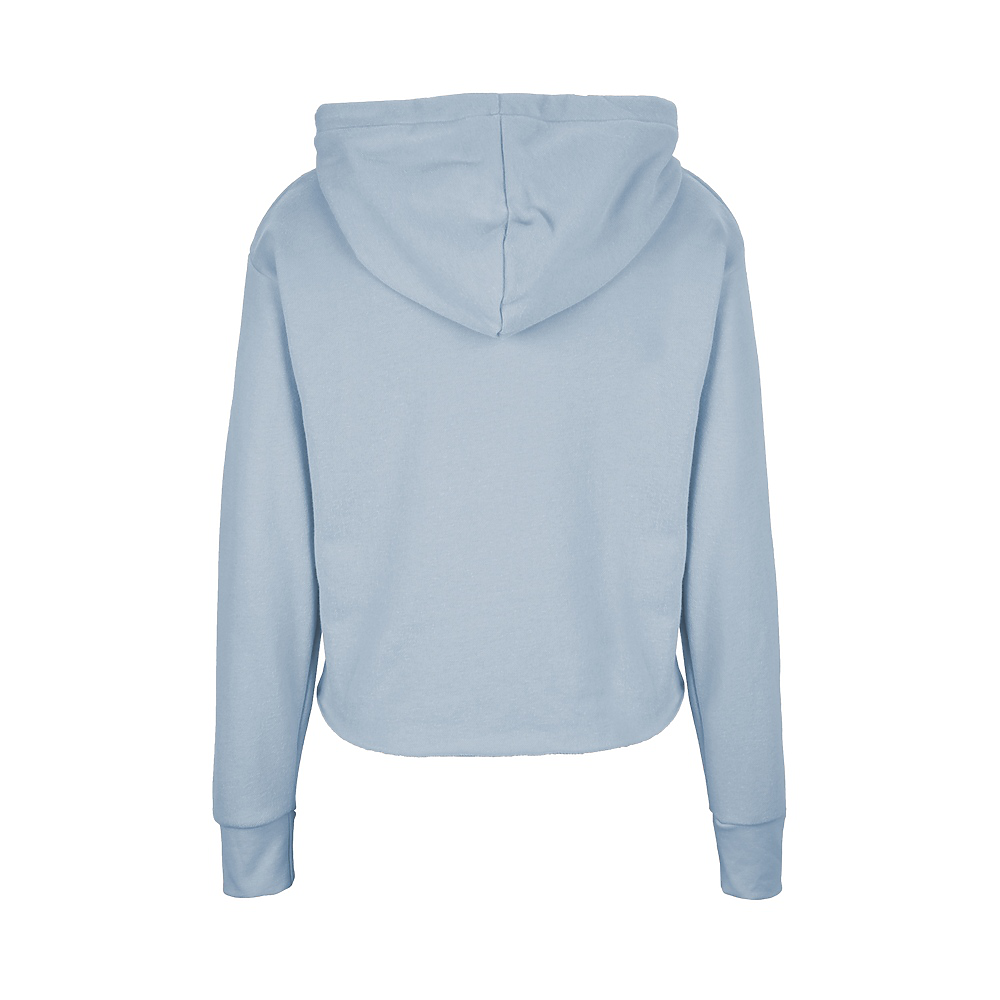 Next Level Women's Laguna Sueded Raw Edge Crop Hoodie | Carolina-Made