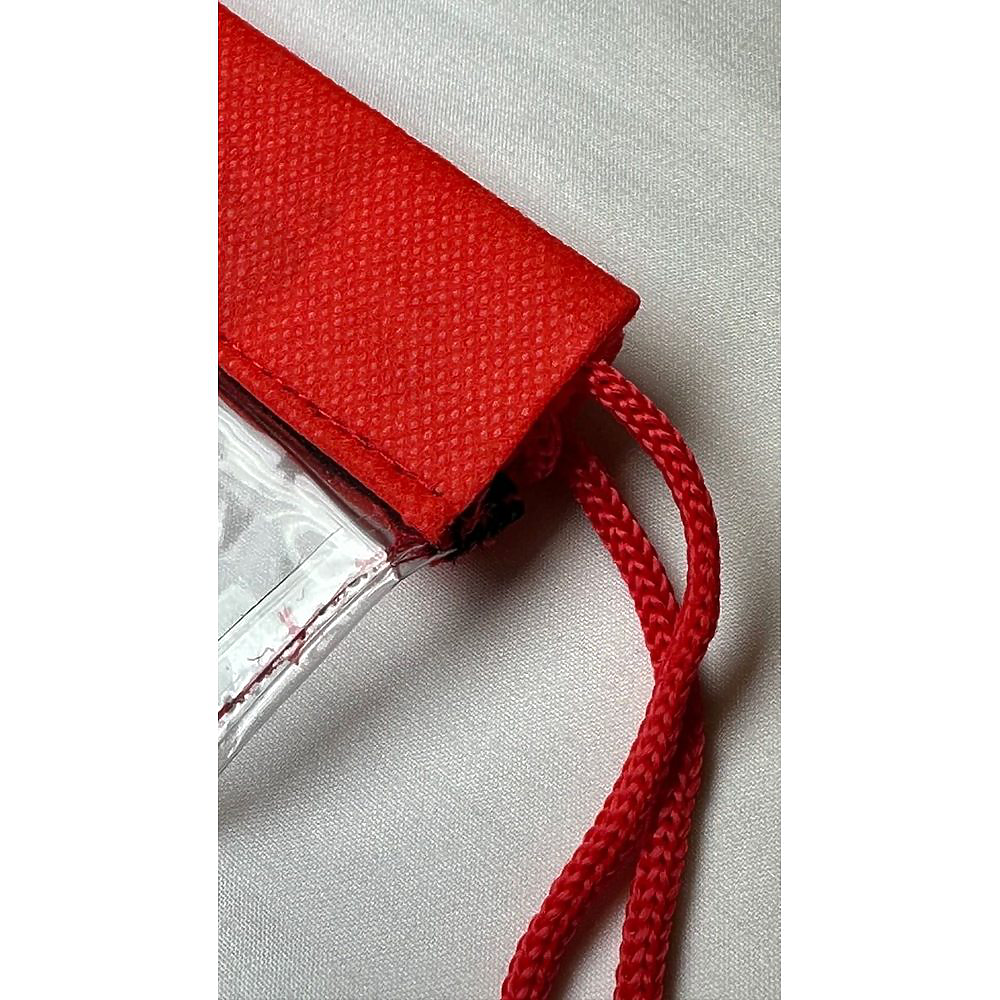 LIBERTY BAGS Clear Drawstring Pack | Carolina-Made