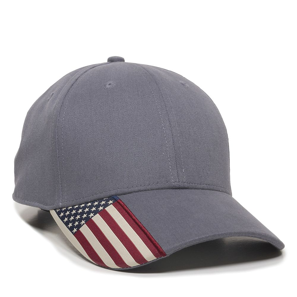 OUTDOOR CAP American Flag Cap | Imprintable-Wear